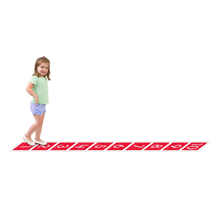 Number Path Floor Mat