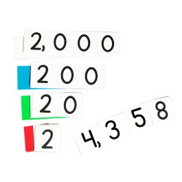 Eureka Math Whole Number Place Value Cards, 12 Student Decks